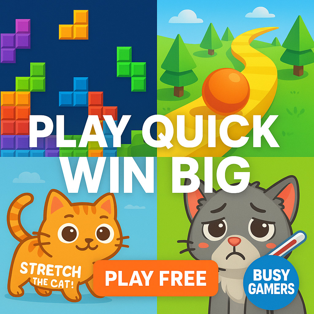 Busy Gamers – Free Android Games (Responsive Catalog)